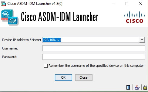 Knowledge Area: ASA Firewall Enable ASDM on Interface