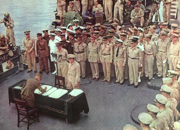 Efemérides. 2 de septiembre de 1945: Se firma la rendición del Japón a ...