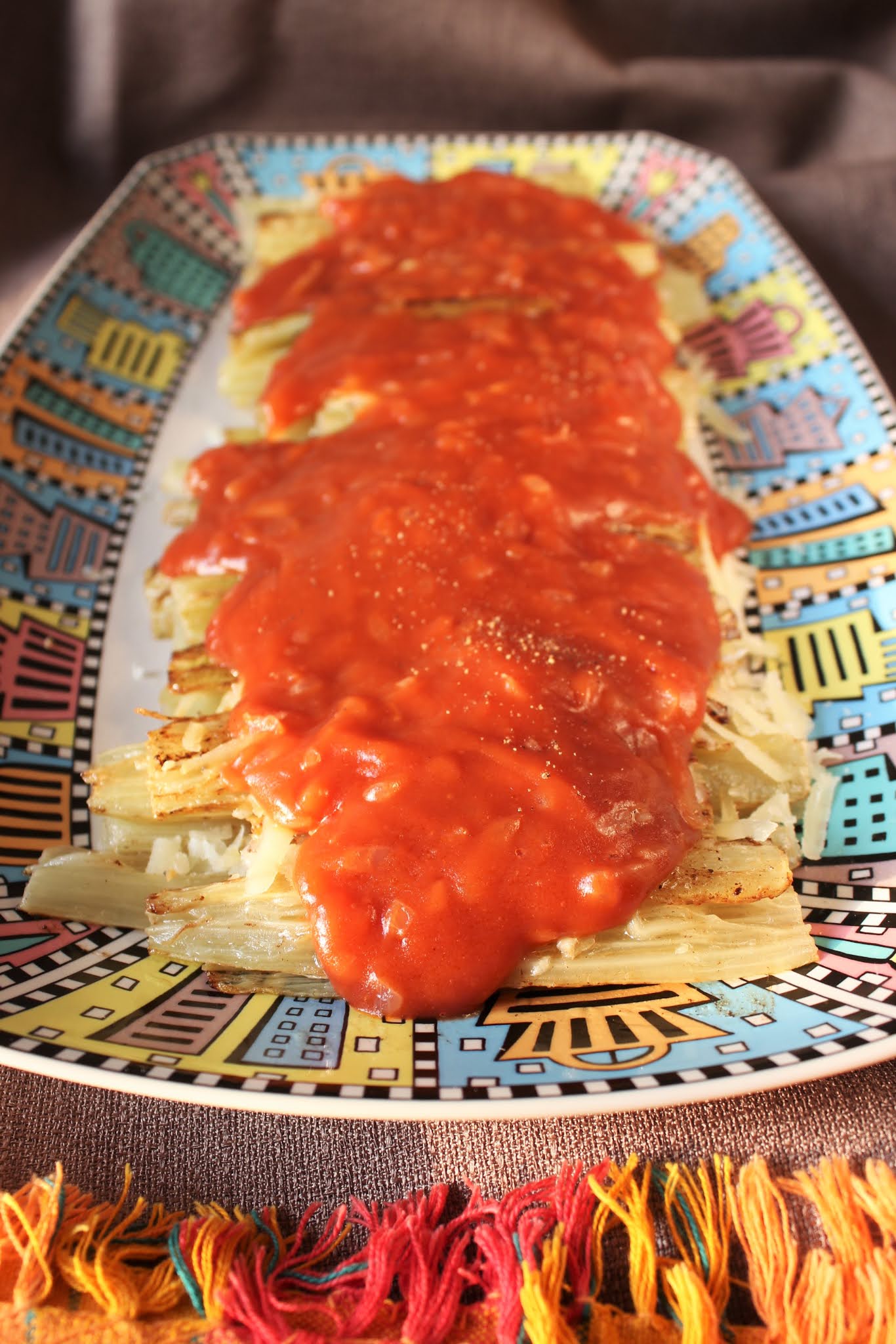 per il Calendario del Cibo Italiano: cardi in salsa di vino rosso