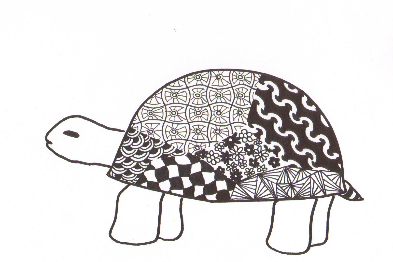 Zentangle patterns, Zentangle animals, Doodle art posters