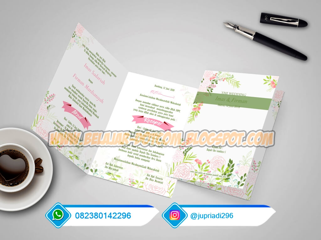30 Download Desain Undangan Custome Format Psd Minimalis - Kumpulan ...