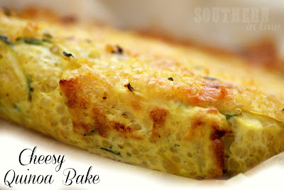 Southern In Law: Recipe: Cheesy Quinoa Bakes