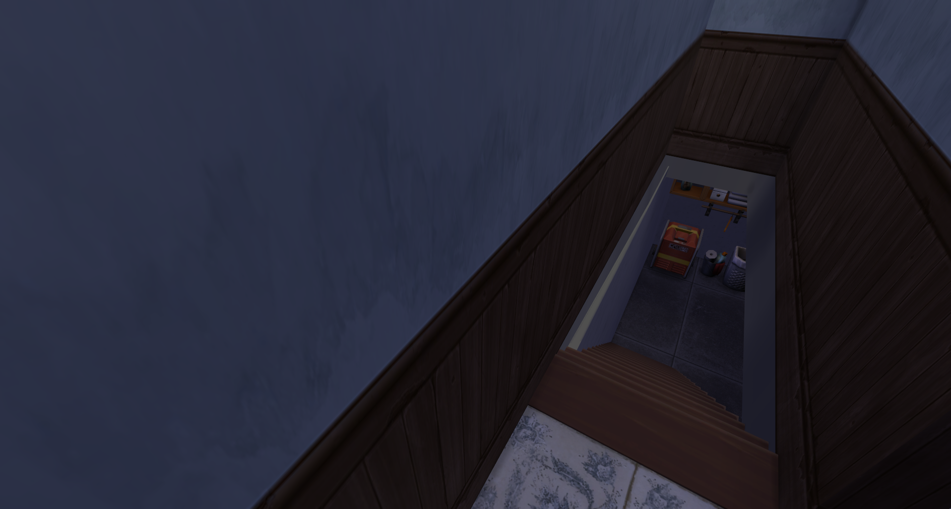 The Sims Powder Room: The Cronhardt