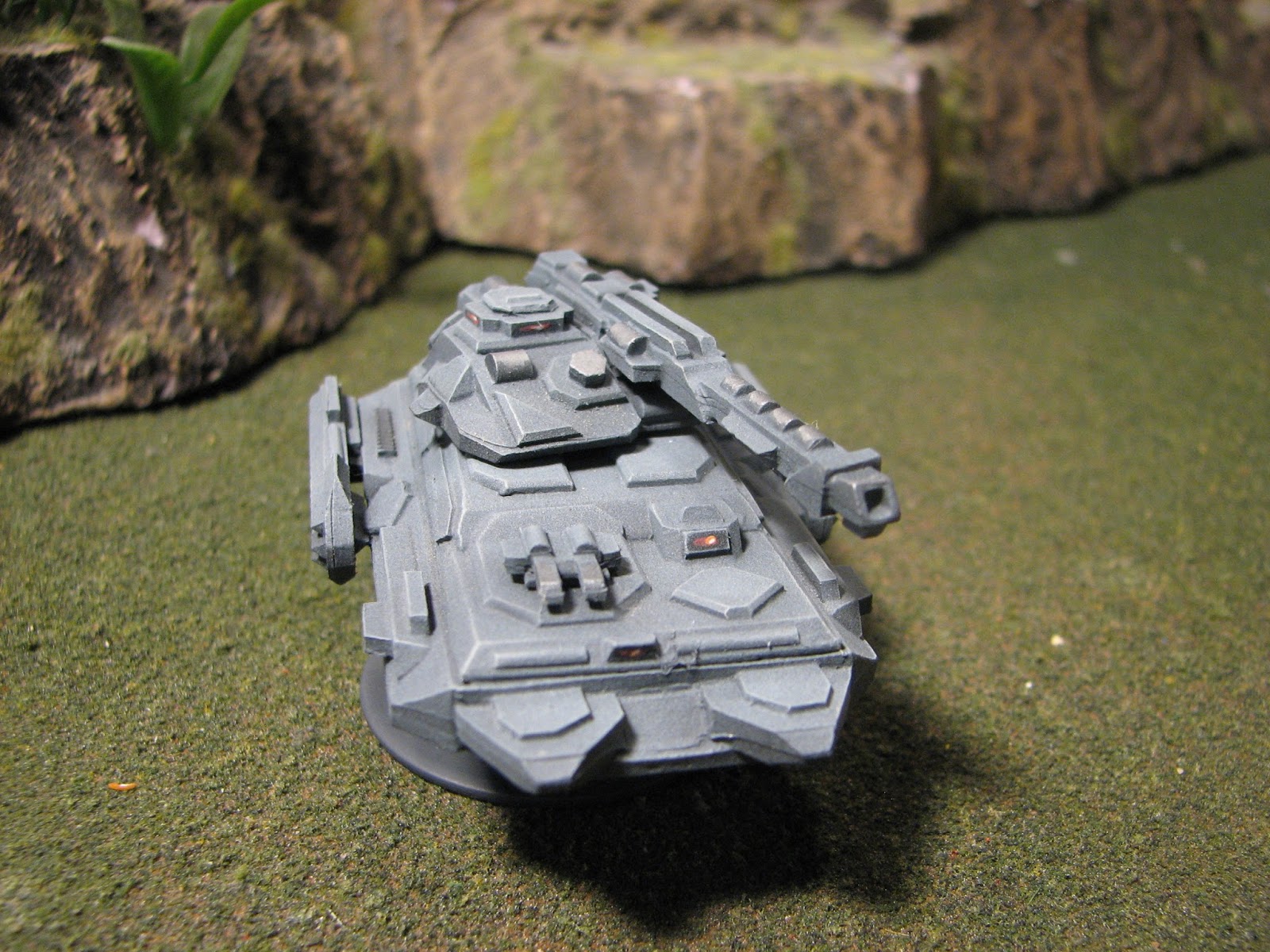 15mm Sci Fi Small Soldiers: GZG 15mm Kra'Vak Grav Tanks