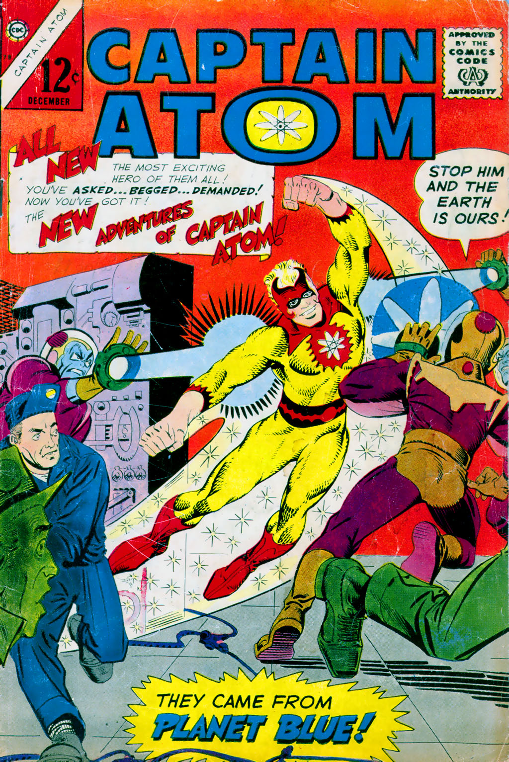 Old-fashioned Comics: Captain Atom (#78 - #89) 1965 -1967 (Complete ...