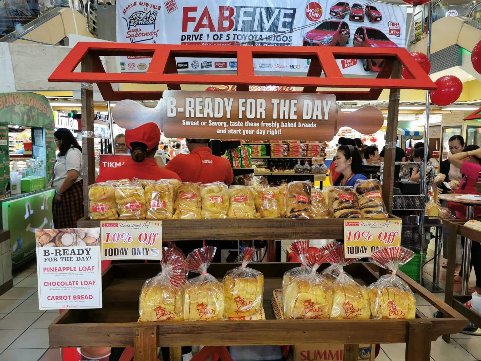 Tinapayan at Iloilo Supermart celebrates World Bread Day 2019