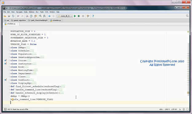 Prototype Project: Class Scheduling Application (03) + Genetic ...