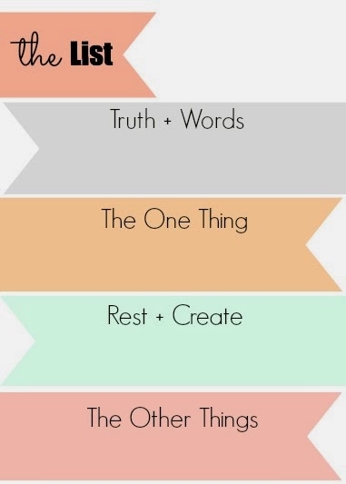 A Different To-Do List