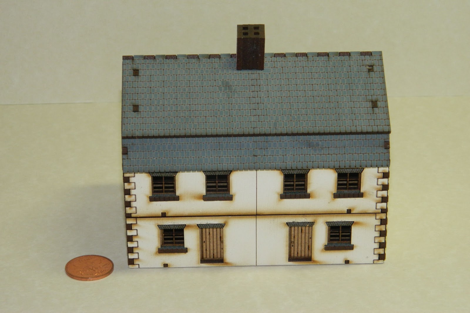 Hazdrubal's Wargaming Blog: More 15mm Buildings