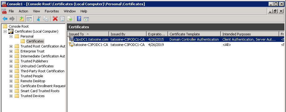 Think Big - with Powershell: Validate Domain Controller certificates - AD Think Big - with Powershell: Validate Domain Controller certificates - AD