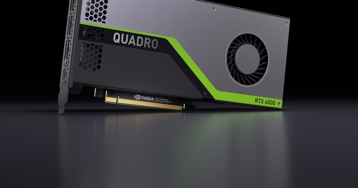 Nvidia Quadro RTX 4000'i duyurdu...