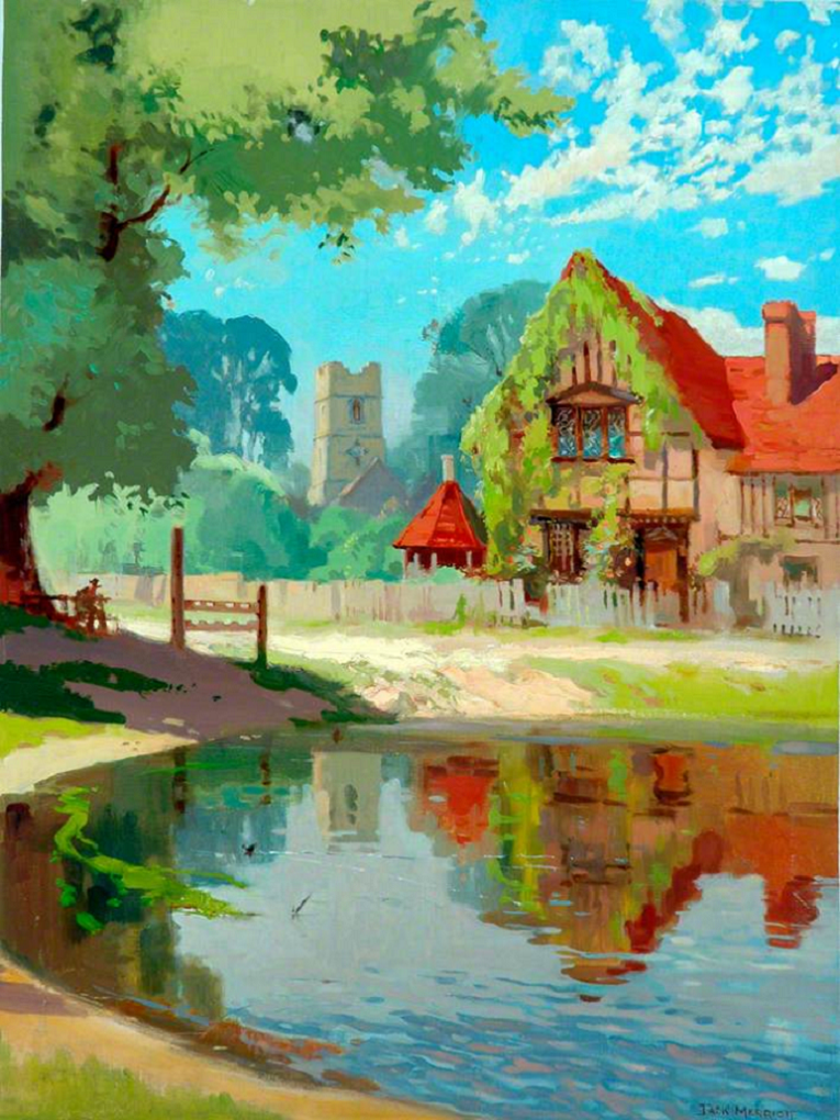 ZEPHYRINUS.: “Hertfordshire. Aldbury Village”. The British Railways ...