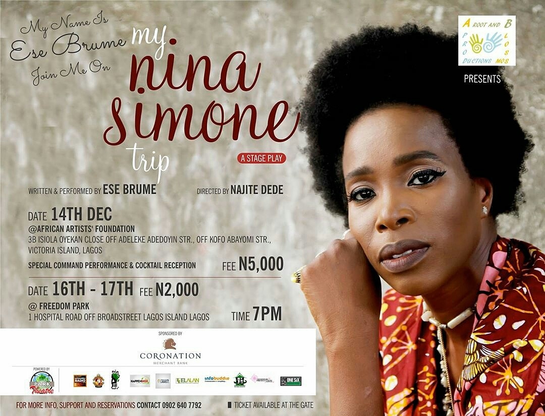 My Nina Simone Trip A Stage Play