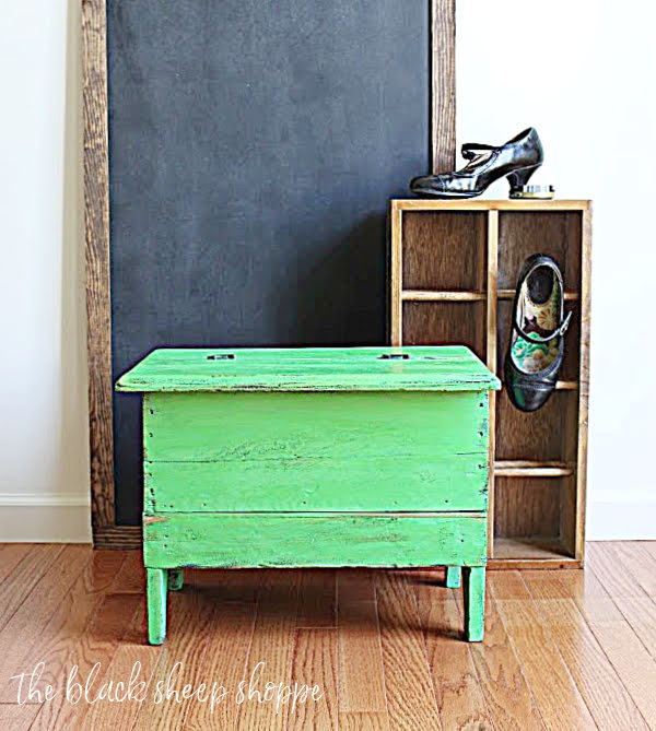 Vintage Shoe Shine Box