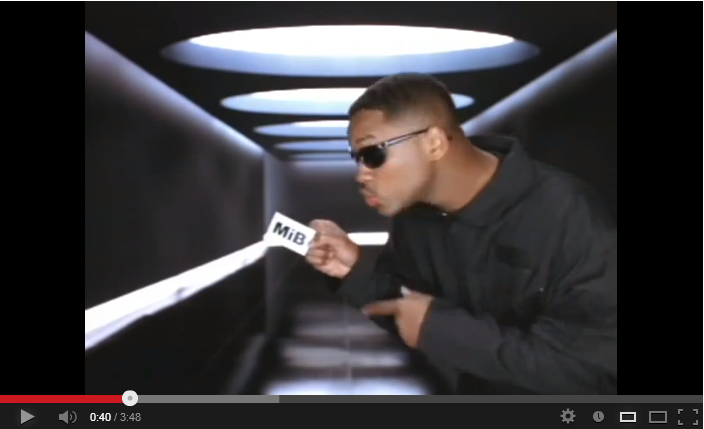 Music Videos - Creative and media: Will Smith - Men in Black Music Video