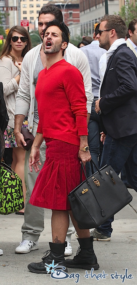 Men Carrying Birkins: A motley crew...