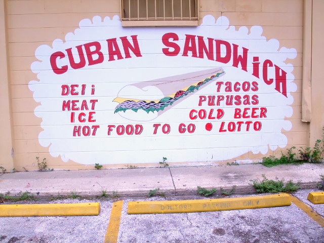 Art Taco: Vanishing Point: The Lost Art of Cuban Sandwich Signs