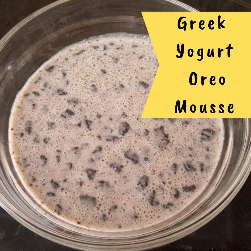 Greek yogurt oreo mousse |Keeping it Real