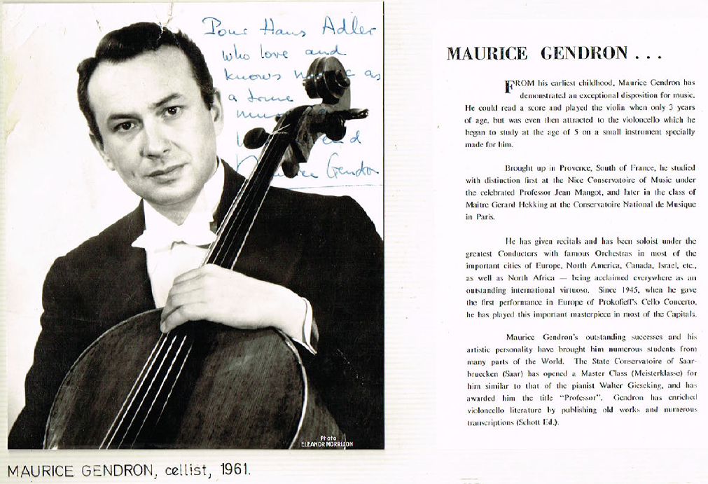 Celebrated musicians' concert tours of Southern Africa 1953 -1978 ...