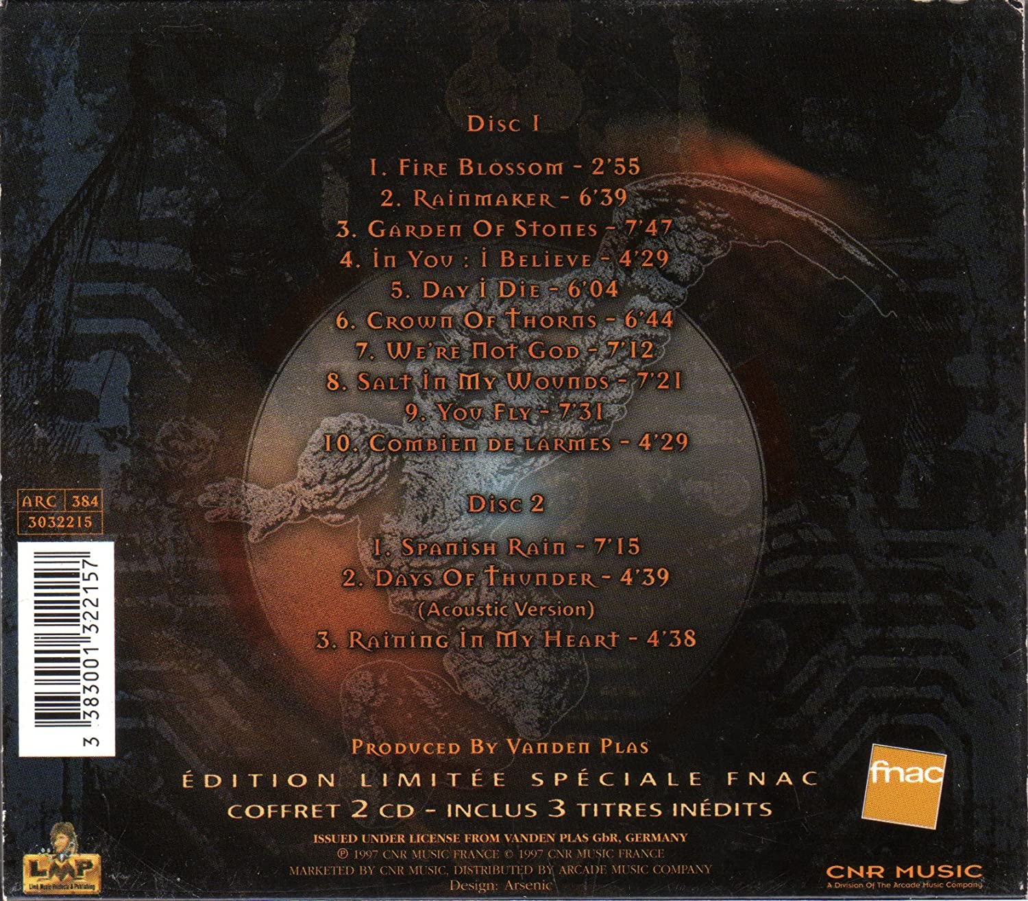 Classic Rock Covers Database: Vanden Plas - The God Thing (1997)