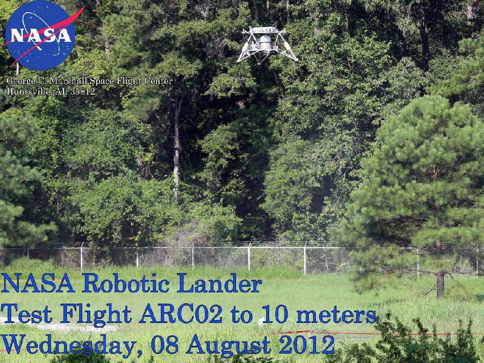 Tecnologia Espacial: NASA testa módulo de pouso Lunar Mighty Eagle