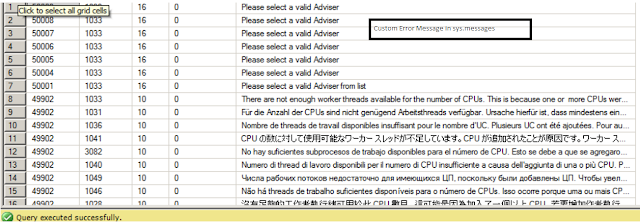 Web-OnFly ( TrickyDotNet ): SQL : Understanding RAISERROR in Sql Server