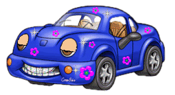 Animowane gify i obrazki środki transportu: Gify auta bez tła