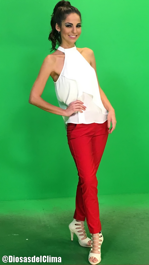 Las diosas del clima: Angie Gonzalez