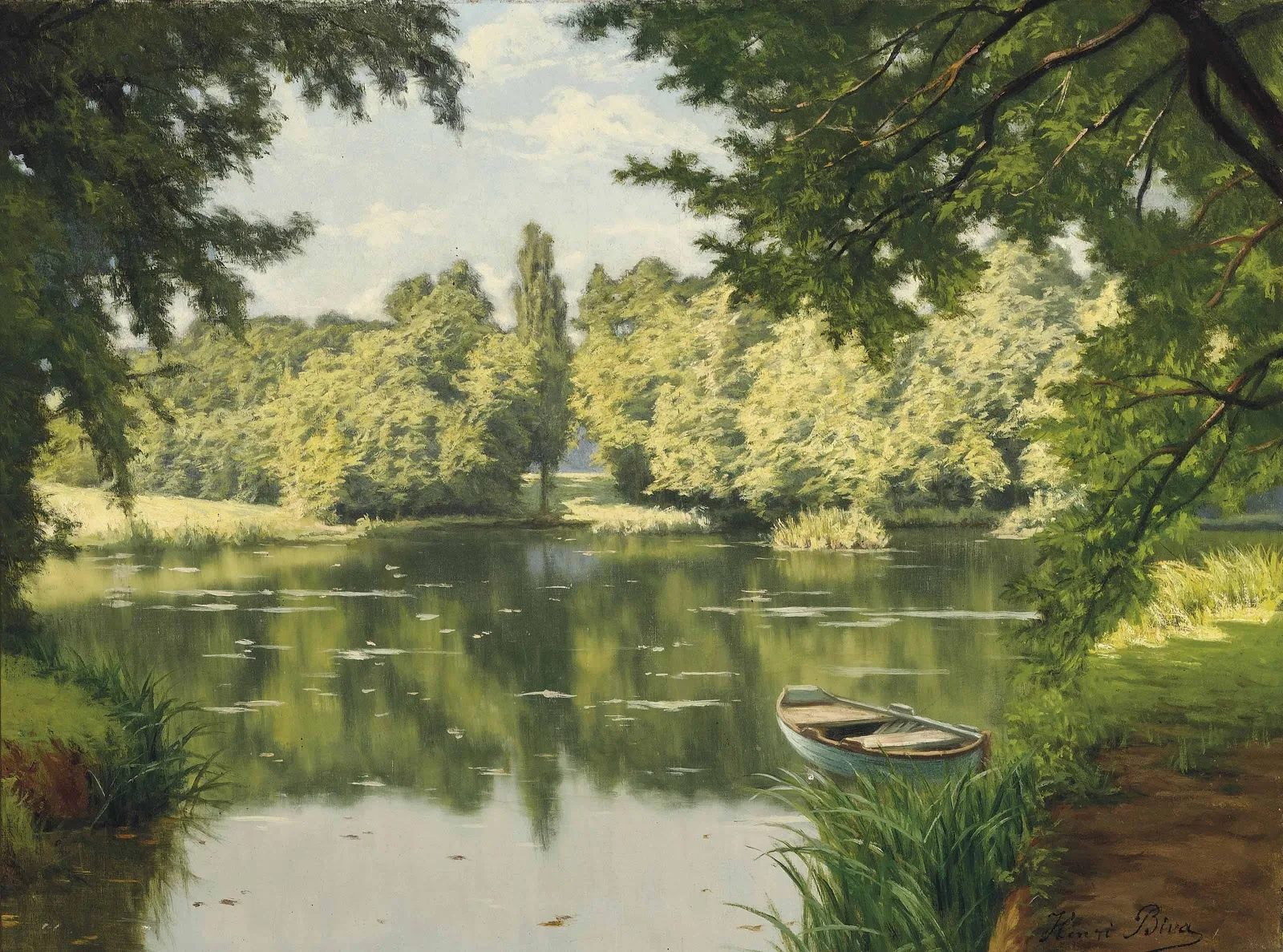 Henri Biva (1848-1928) | Tutt'Art@ | Masterpieces