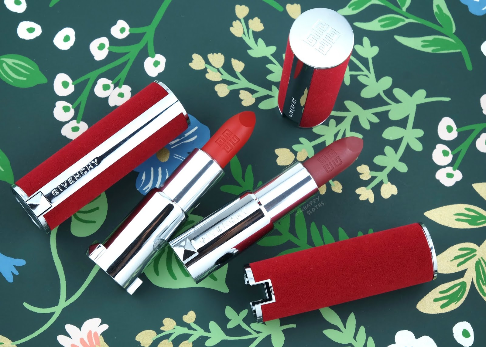 Givenchy | Le Rouge Deep Velvet Matte Lipstick: Review and Swatches ...
