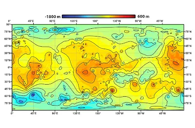 Peta topografi pertama bulan Titan