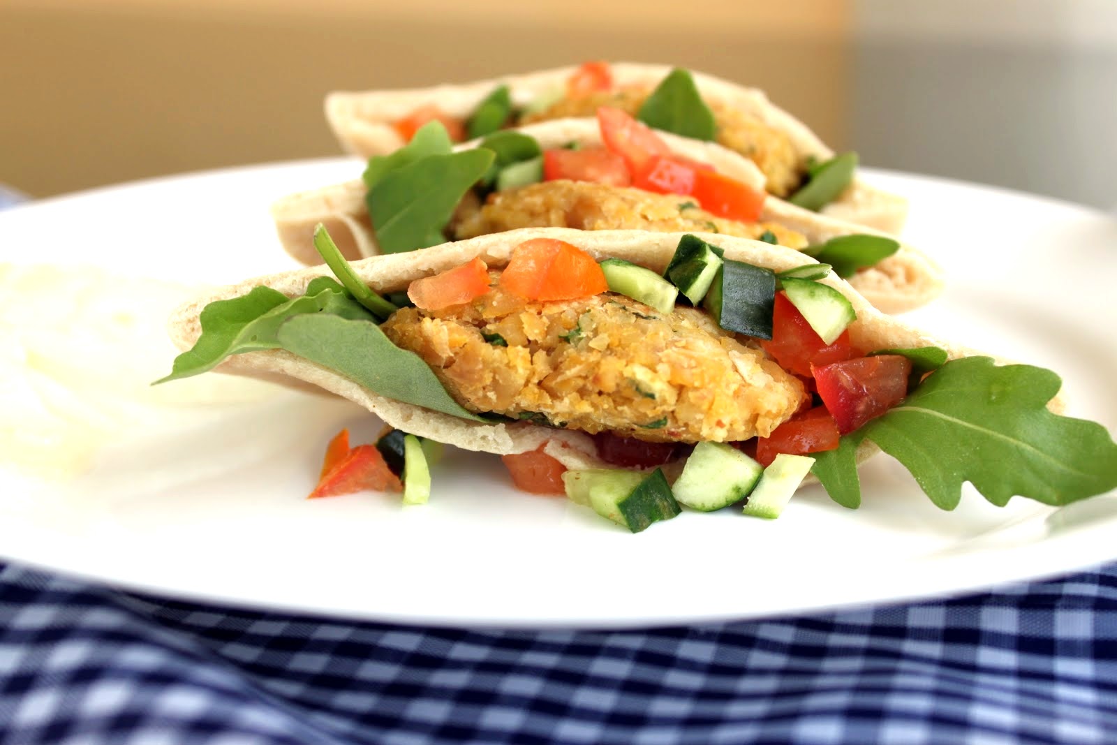 Sucré Marmalade: Falafel Patties with a creamy Tahini Dressing