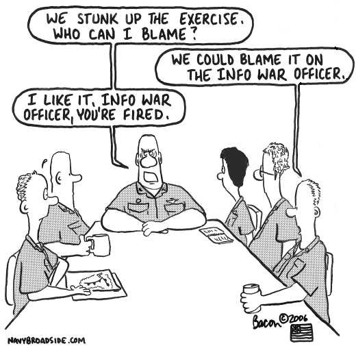 I Like The Cut Of His Jib !!: Information Warfare Officer Nightmares