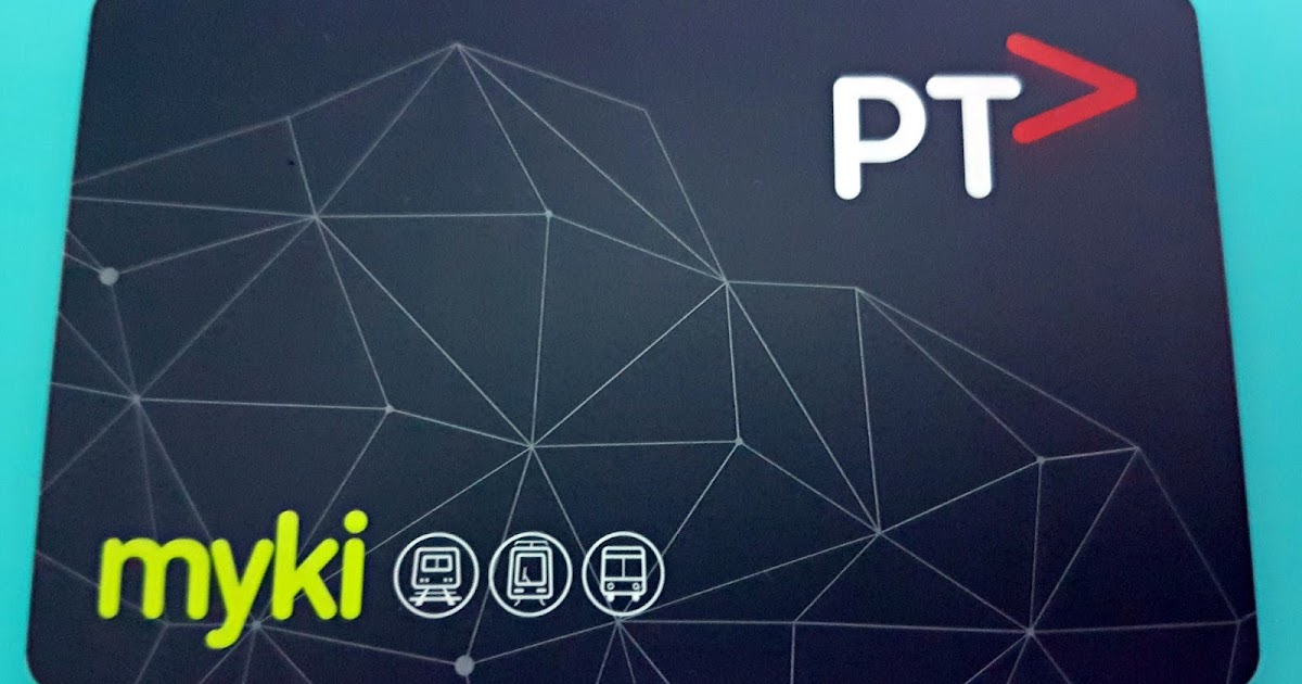 Melbourne 2017: Myki Card - Writings on the Wall