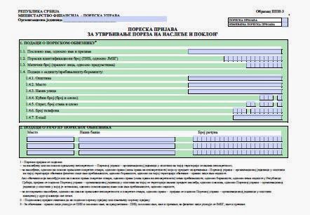 Obrasci za popunjavanje: Obrazac PPI-3