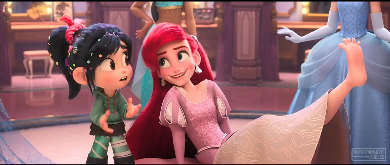 Anime Feet: Wreck It Ralph 2 Ralph Breaks The Internet : Ariel