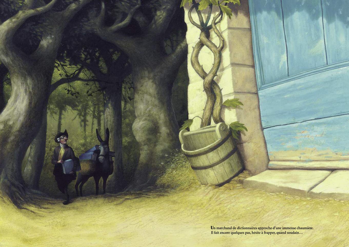 LE GEANT, LA FILLETTE ET LE DICTIONNAIRE/ JEAN LEROY ET ILLUSTRE PAR ...