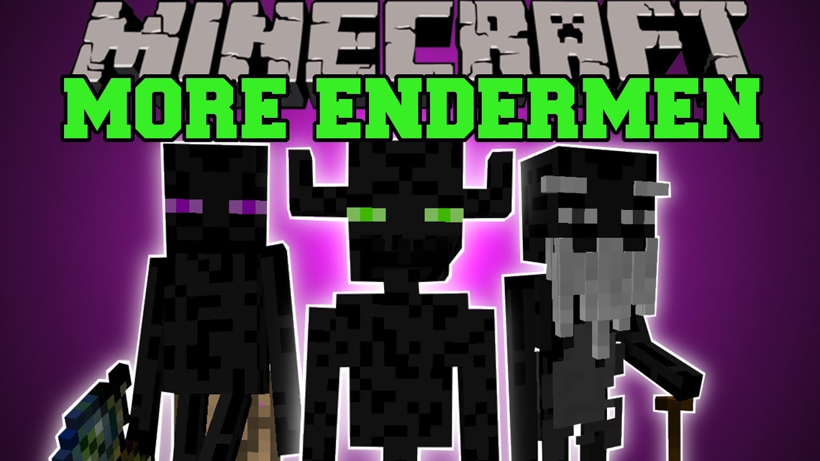 More Enderman Mod para Minecraft 1.8 | Mods Para Minecraft |GalaxyCreative