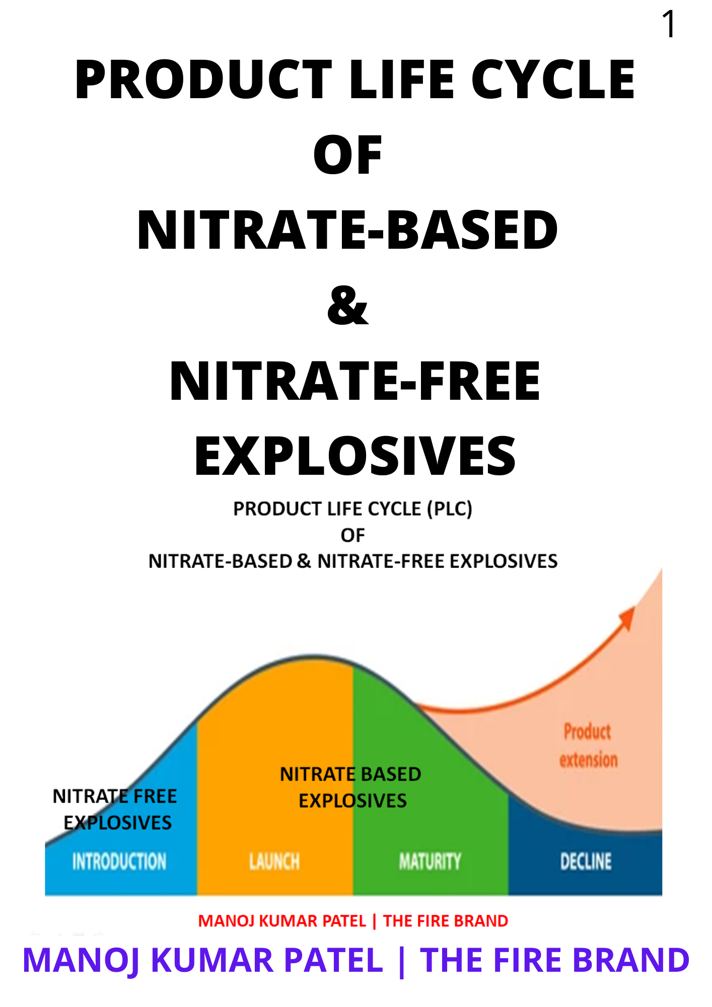 PRODUCT LIFE CYCLES OF INDUSTRIAL EXPLOSIVES