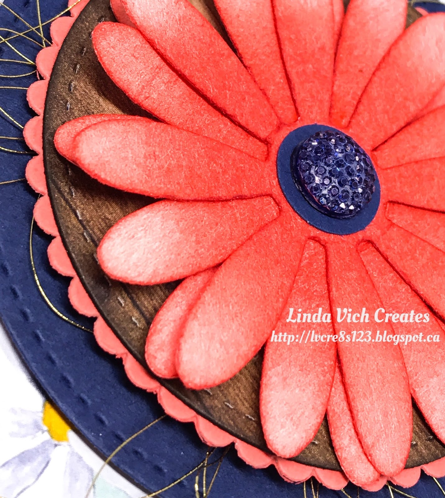 Linda Vich Creates: Tri-fold Daisy for Mother's Day With 2017 Catalog ...