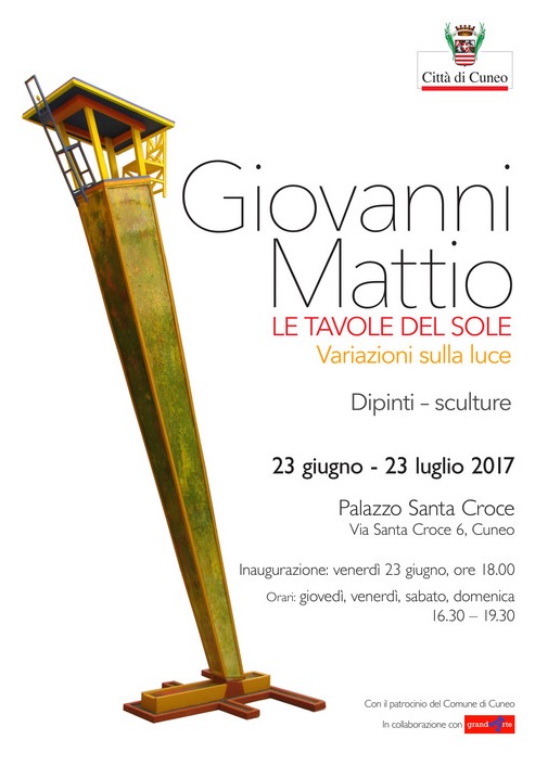 cuneiforme: Le tavole del sole. Variazioni sulla luce (dipinti, sculture)