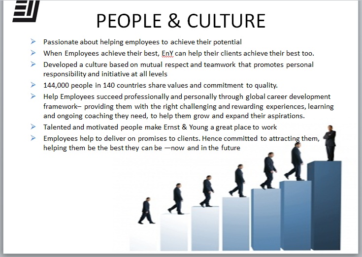 Principles of Organization Management: Ernst & Young : Quality in ...