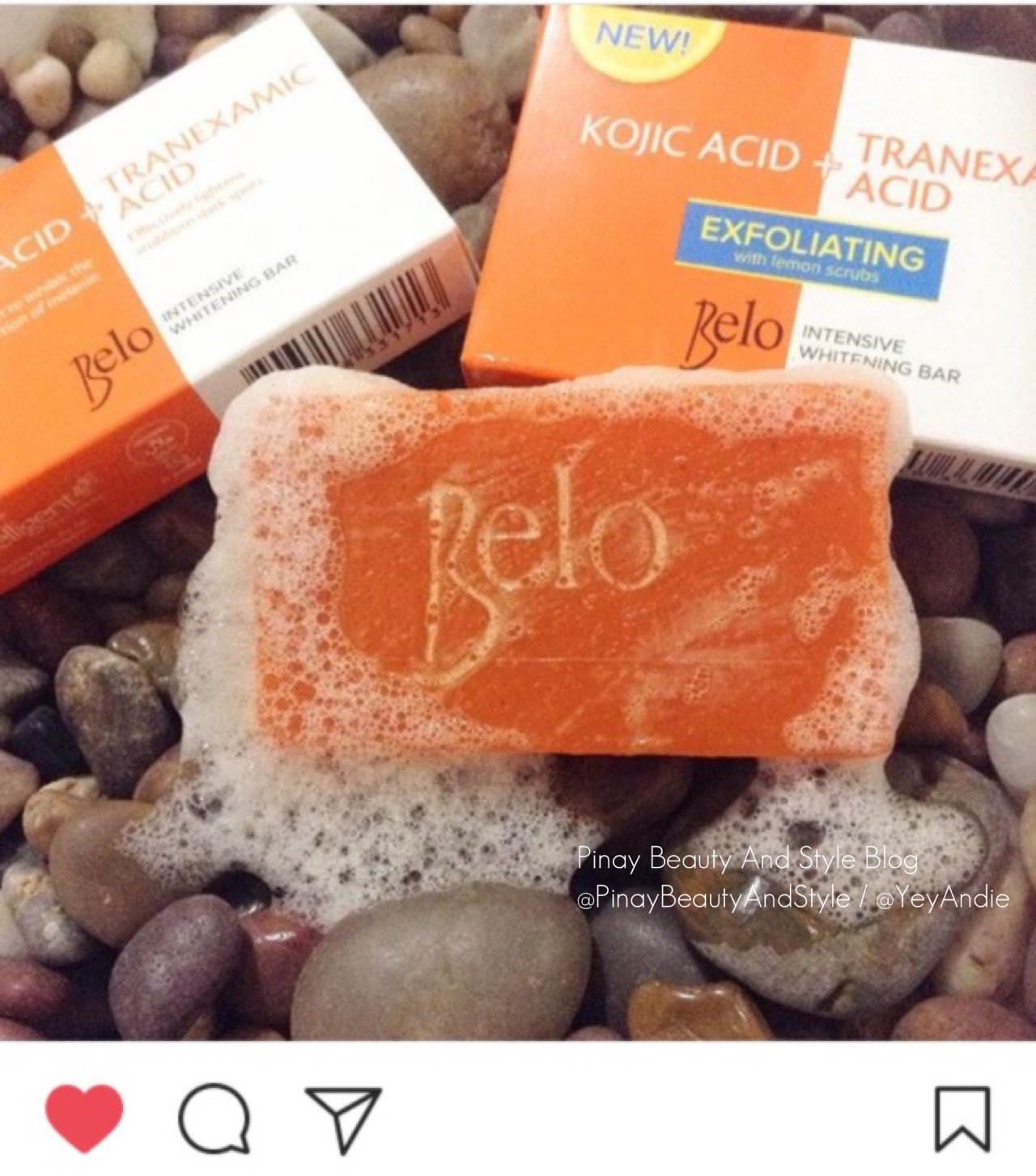 Belo Kojic Extra Moisture Bar - Whitening Glycerin Soap with Lots of ...