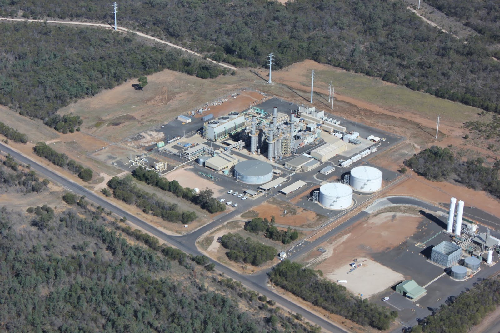 Flight to View Power Stations