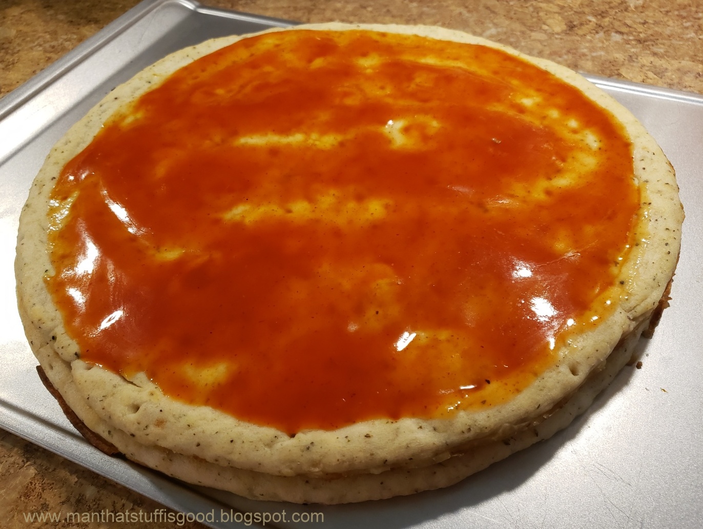 Double Stacked Mexican Pizza