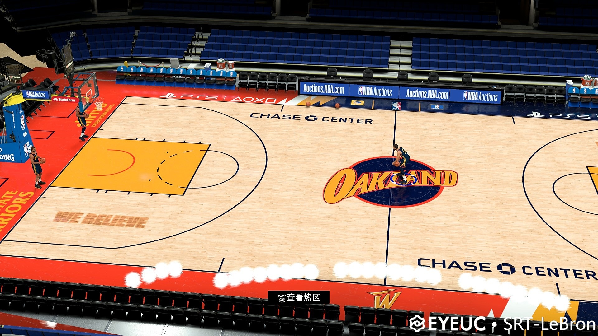 NBA 2K21 Golden State Warriors Official City Court V1.6 by SRT-Lebron