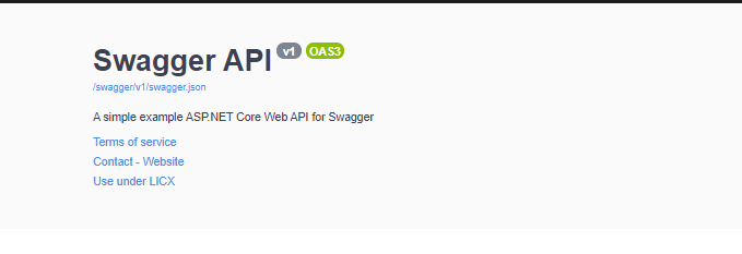 Web API Documentation Using Swagger in .Net Core