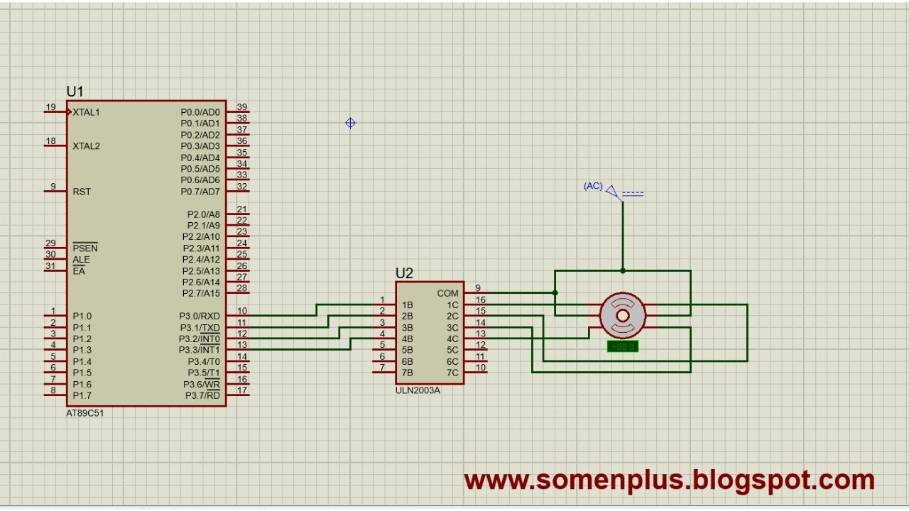 What is stepper motor? | How to interface stepper motor with AT89C51?