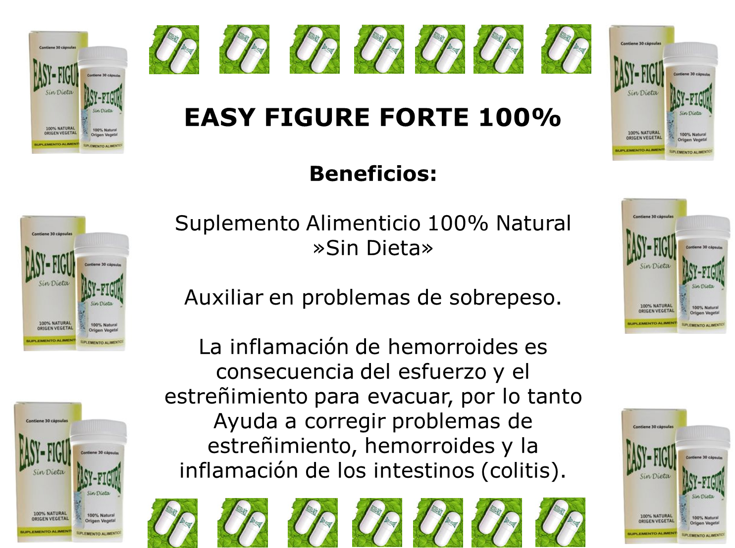 Recomendación para Adelgazar: Yo baje de Peso tomando Easy Forte