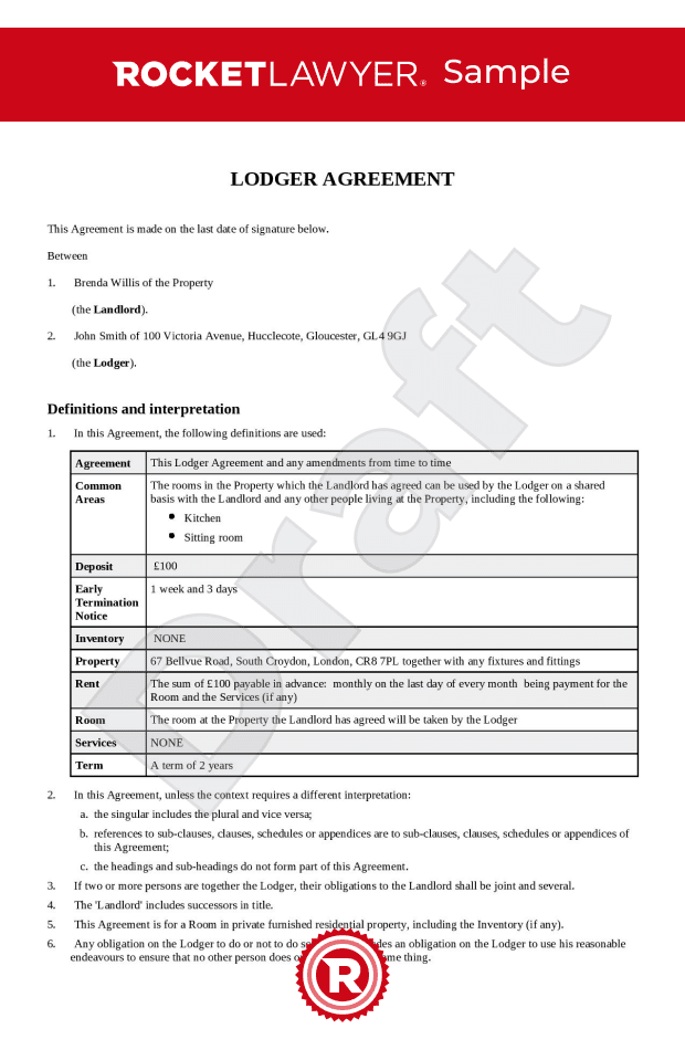 Lodger Eviction Letter Template ~ Resume Letter